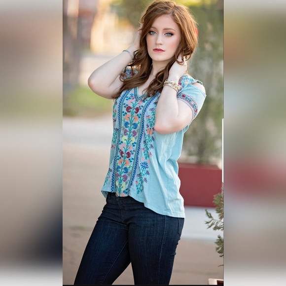 Johnny Was | Tops | Johnny Was Off The Shoulder Top | Poshmark